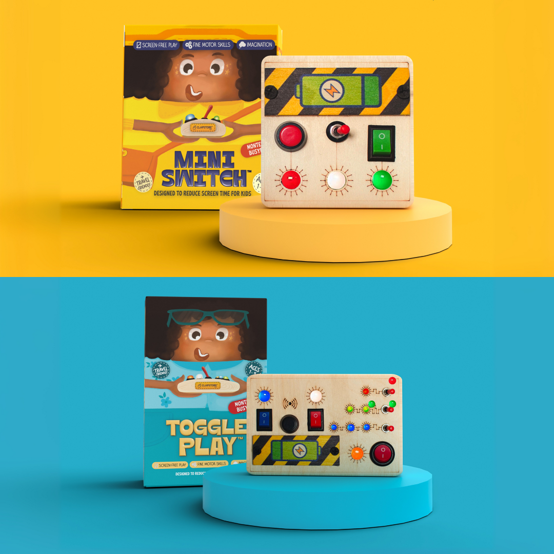Buy Montessori Toggle Play & Mini Switch Combo | Best Musical Toy for ...