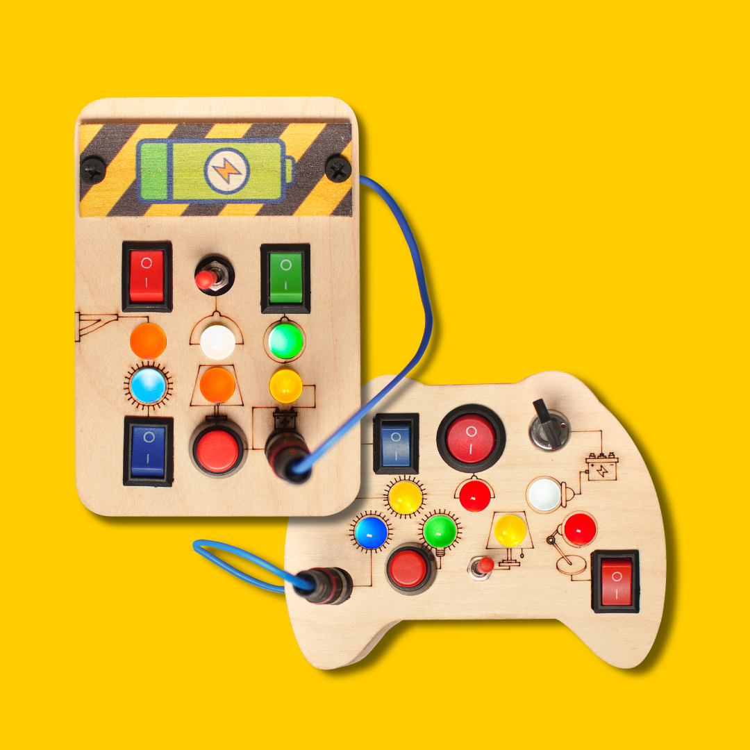 Montessori Spark Switch & Tinker Pad Busy Board (Combo V1/V2 ...